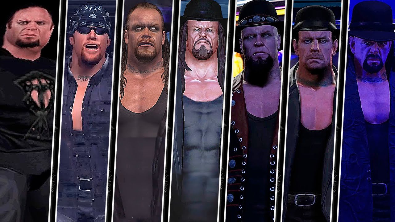 WWE 2K25 - The Undertaker Entrance Evolution in WWE Games! (WWF War ...
