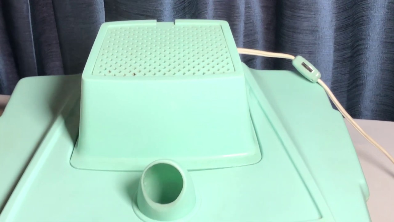 Vintage DeVilbiss Cool Mist Turquoise Blue Humidifier Model 270 DEMO ...