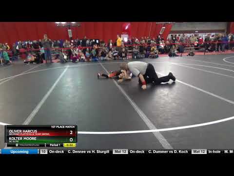 Bantam 70 Kolter Moore DC Elite Vs Oliver Harcus Belmont Platteville Team Growl