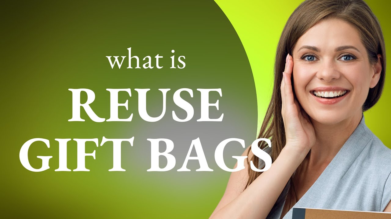 Reuse Gift Bags: Simple and Eco-Friendly - YouTube