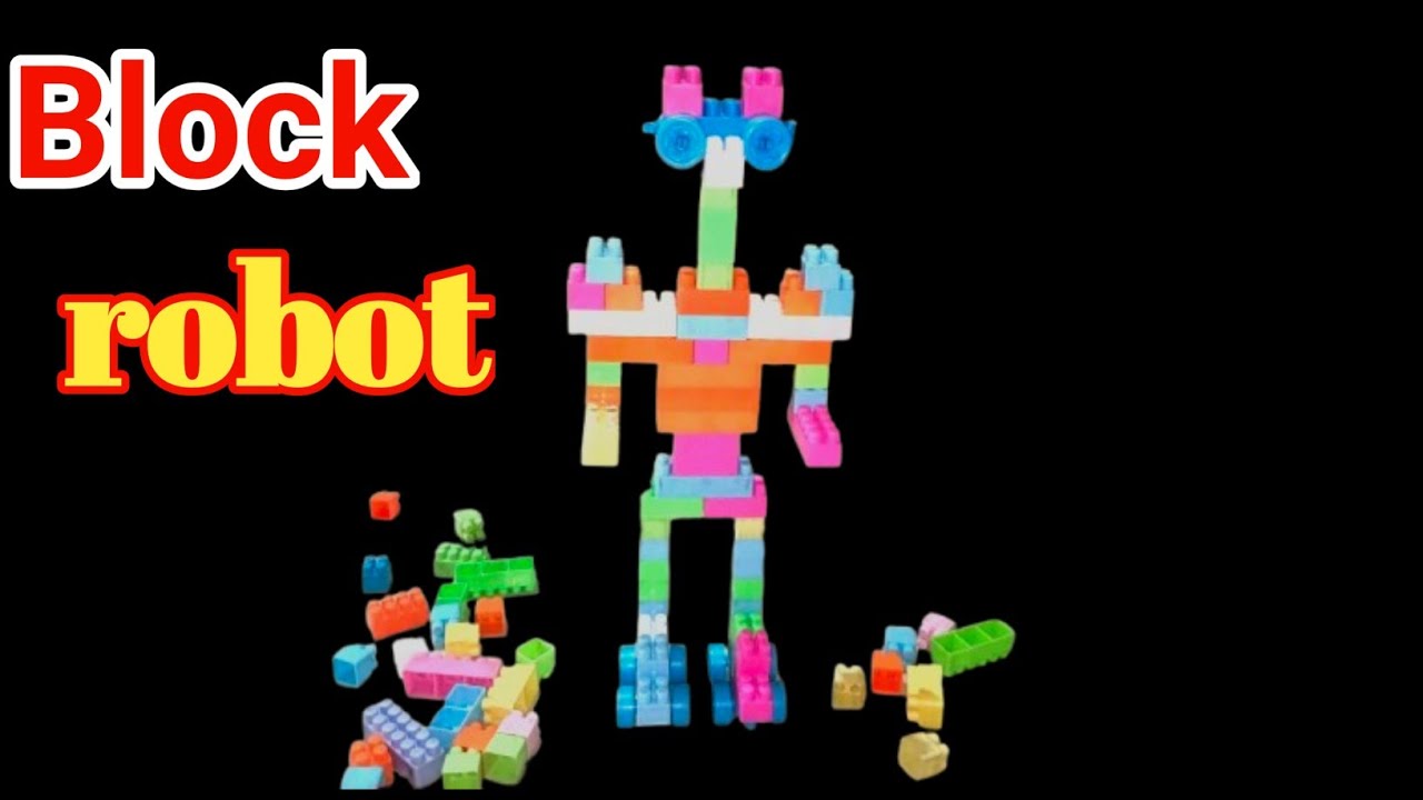 How To Make Block With Robert| Building Block Toy| Certify day Robert ...