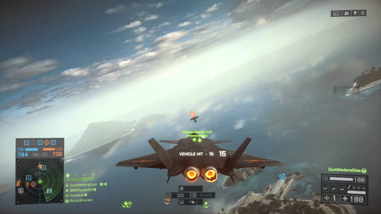 BF4 Jet Montage - YouTube