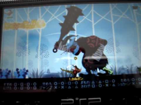Patapon 3 Demo - Tatepon with Uber Sword? - YouTube