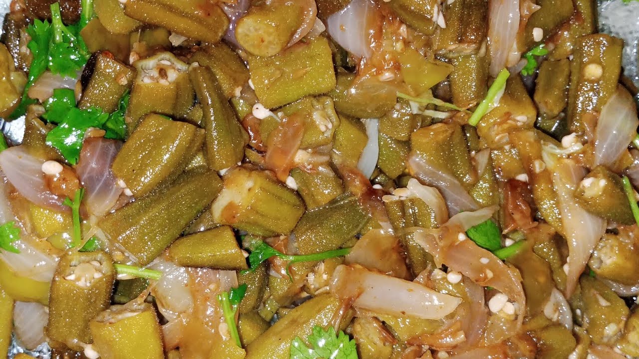 bindi ki recipe spicy by dua cooking food 2023 - YouTube