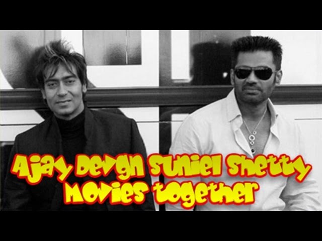 Sunil Shetty And Ajay Devgan
