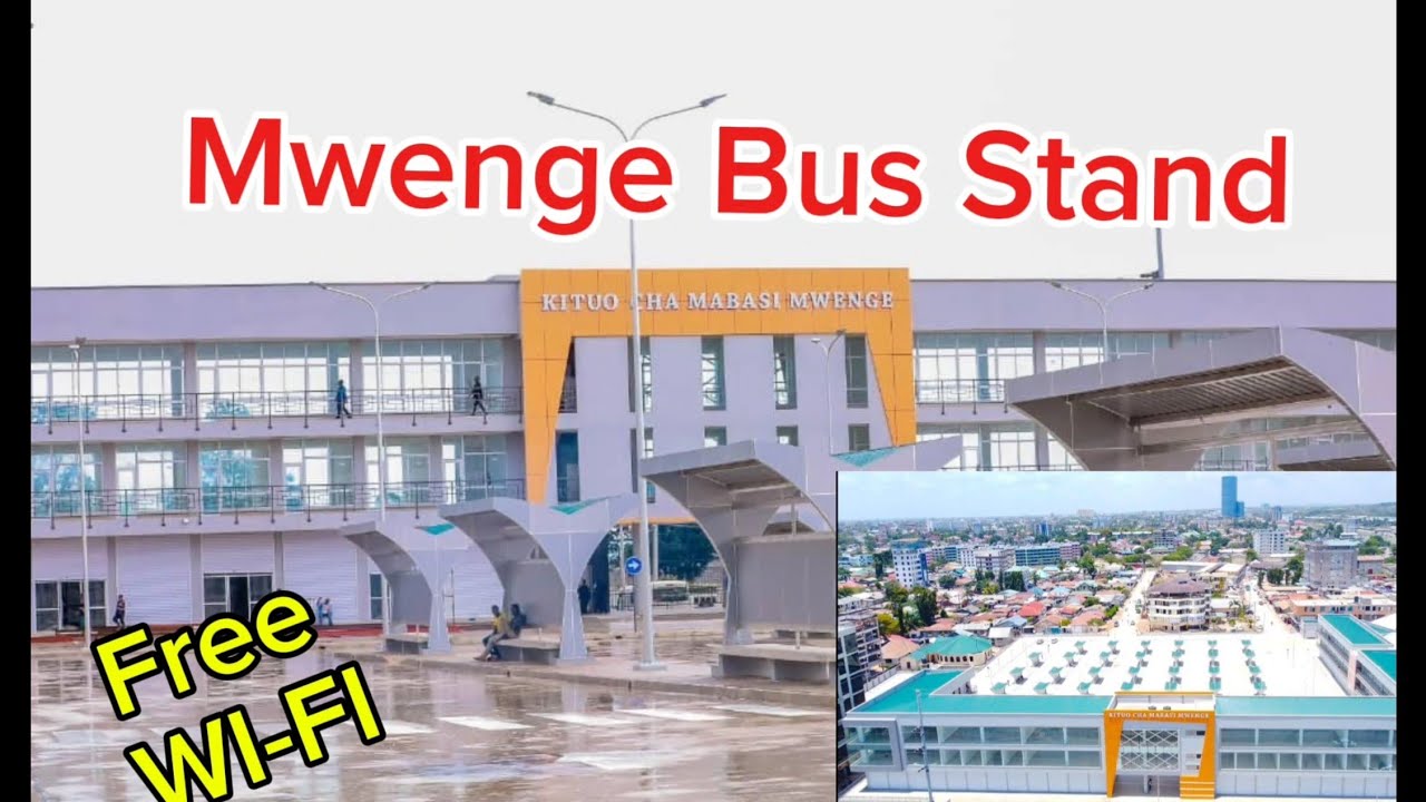 Tour of a New modern Buss Stand with a Free WI-FI in Dar es Salaam ...