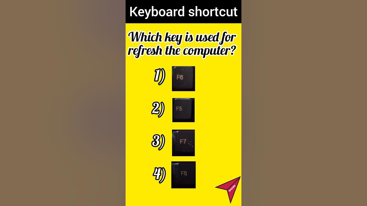 refresh key | keyboard key | function key. #shorts #trendingshorts # ...