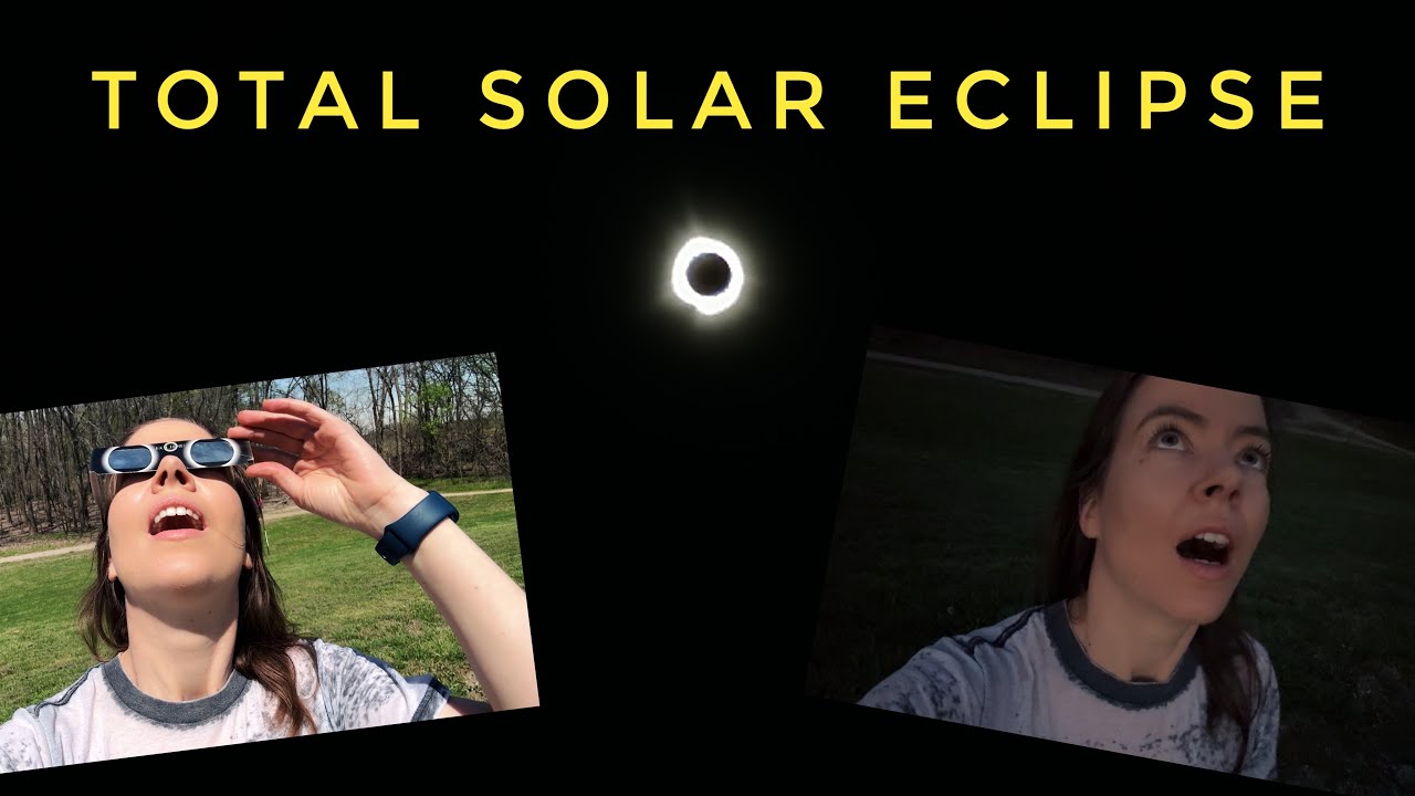 TOTAL SOLAR ECLIPSE // New Harmony, Indiana // 3 minutes 54 seconds of ...