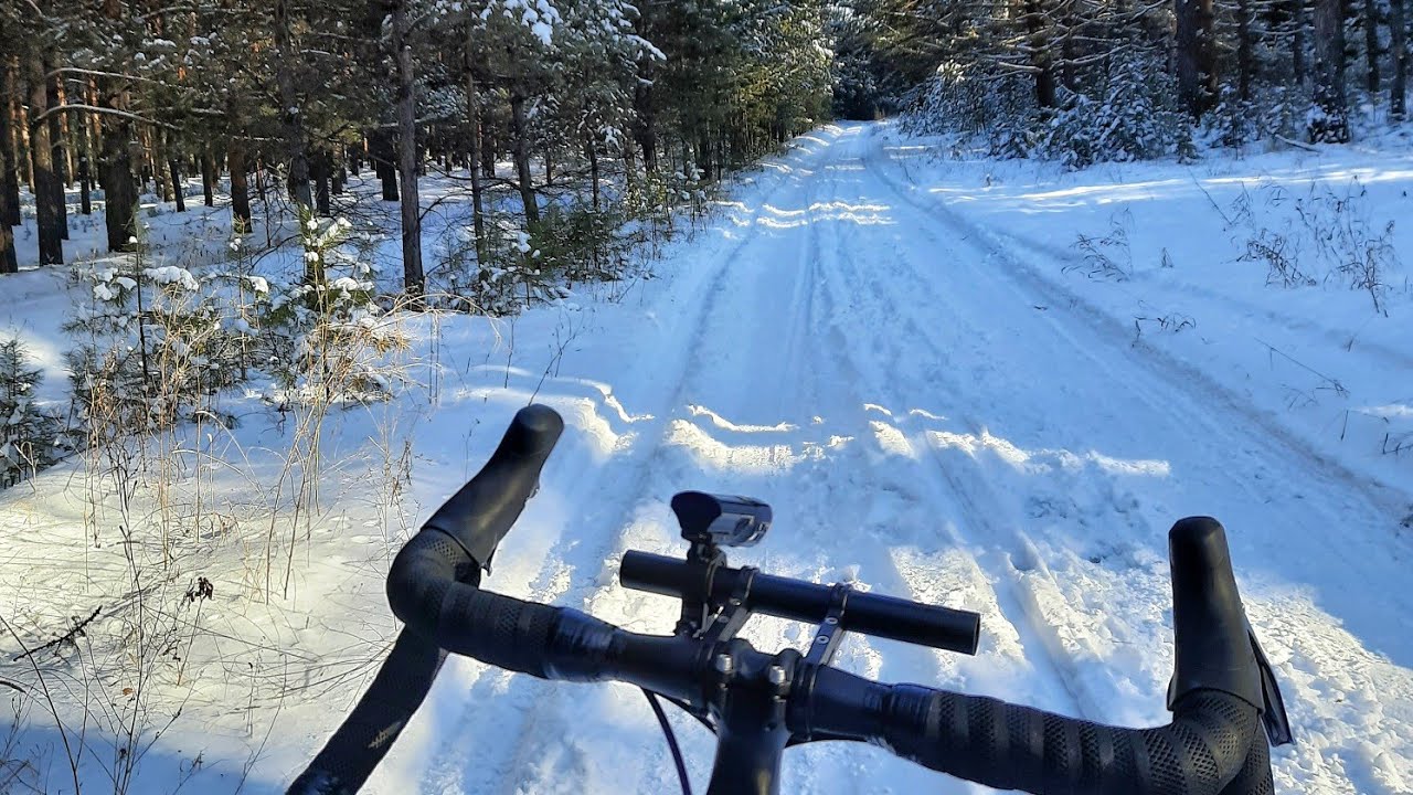 Зимняя велопокатушка на FORMAT 5222 - YouTube