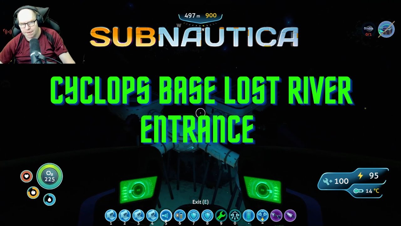 Cyclops Base Lost River Entrance Subnautica - YouTube