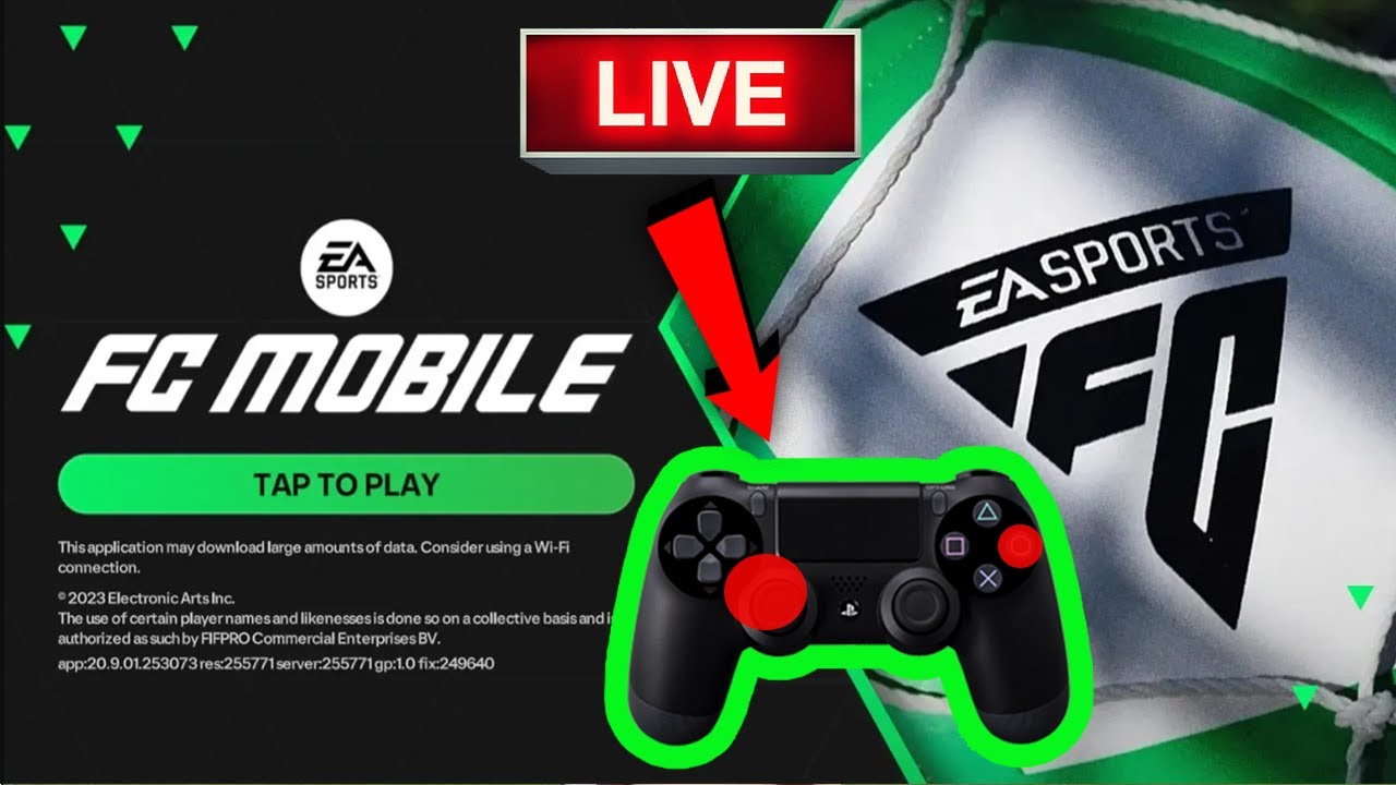 🔴LIVE: EA SPORTS FC Mobile 24 With PS4 Controller! Day 1 Gameplay - YouTube
