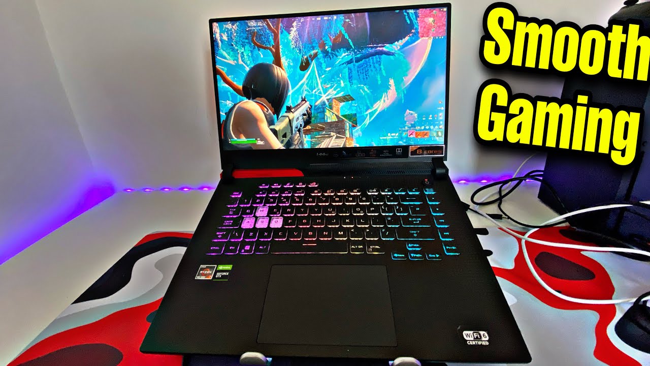 Asus ROG Smooth Gaming Laptop (GTX 1650 + Ryzen 7 4800h) - YouTube