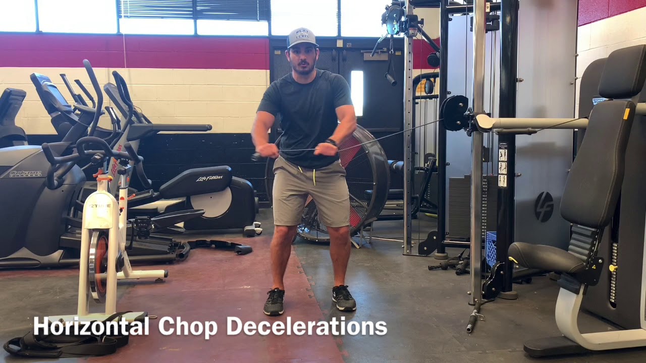 Horizontal Chop Decelerations - YouTube