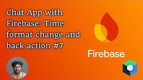 Firebase Chat App : : Jetpack compose - YouTube