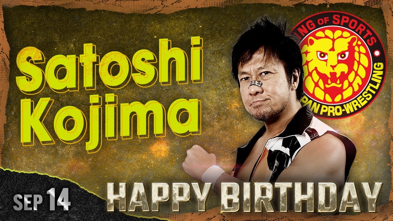 🎂HAPPY BIRTHDAY🎂Satoshi Kojima 【9月14日】 - YouTube