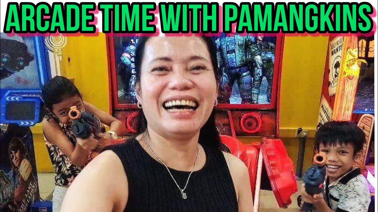 ARCADE TIME WITH PAMANGKINS | ARCADE GAMES BONDING WITH KIDS - YouTube