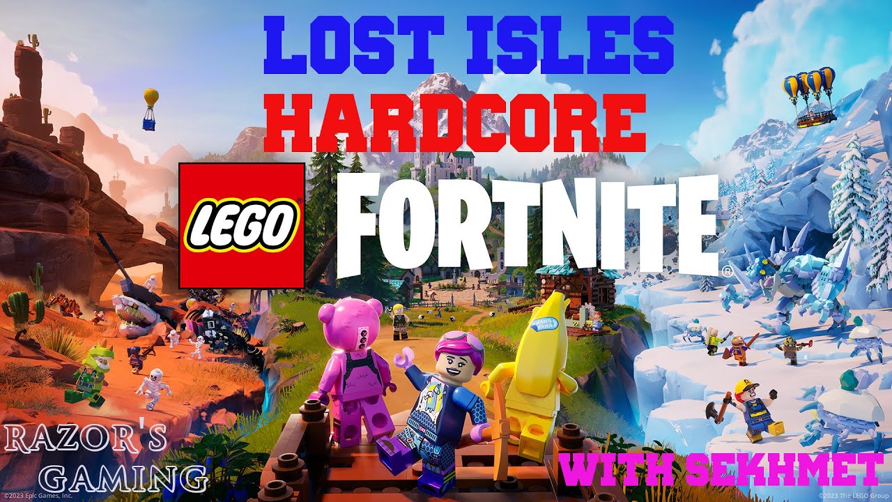 LEGO FORTNITE - LOST ISLES -HARDCORE EXPERT MODE! - YouTube