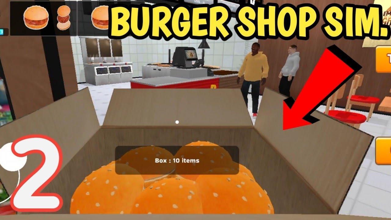 Burger Simulator - Gameplay Walkthrough part 2 - YouTube