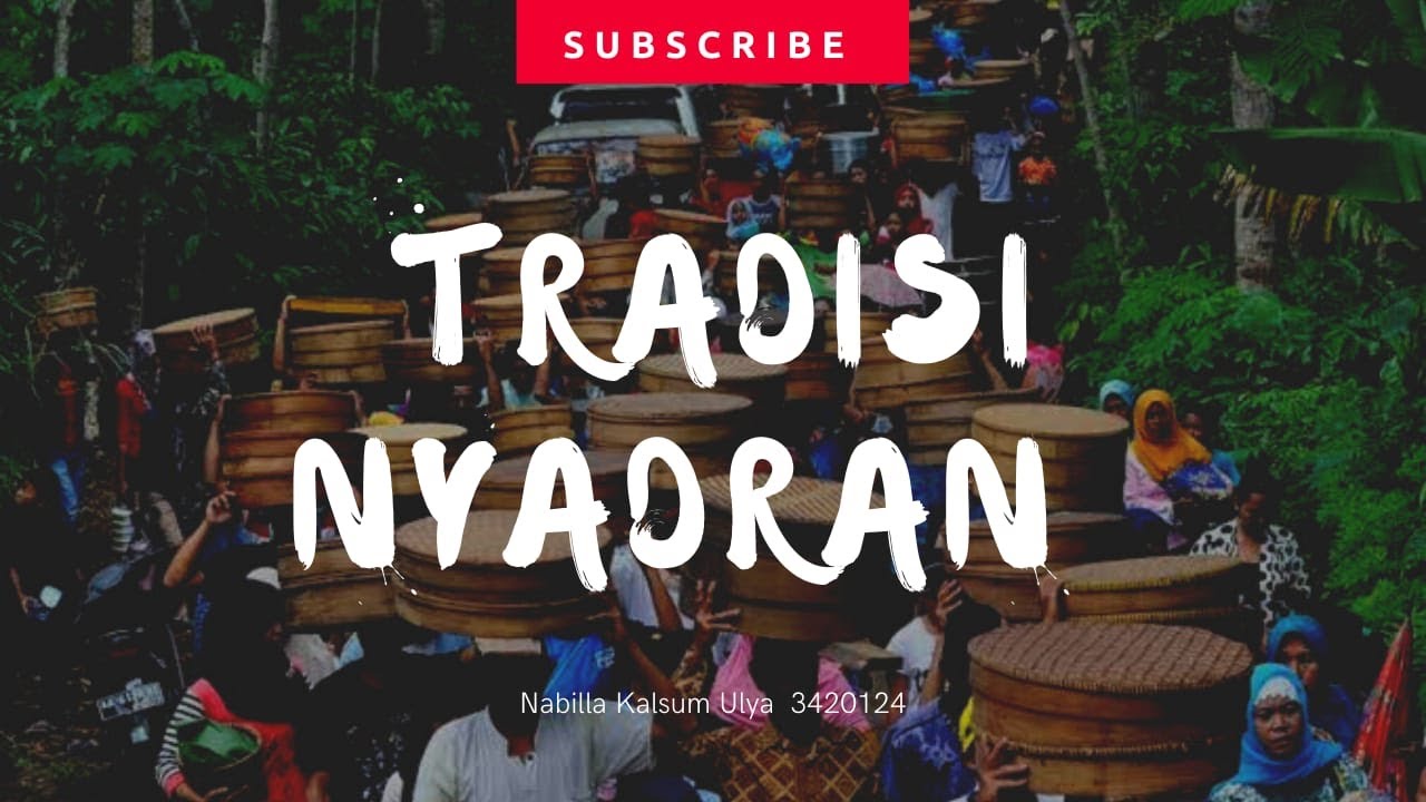 TRADISI NYADRAN MASYARAKAT JAWA - YouTube