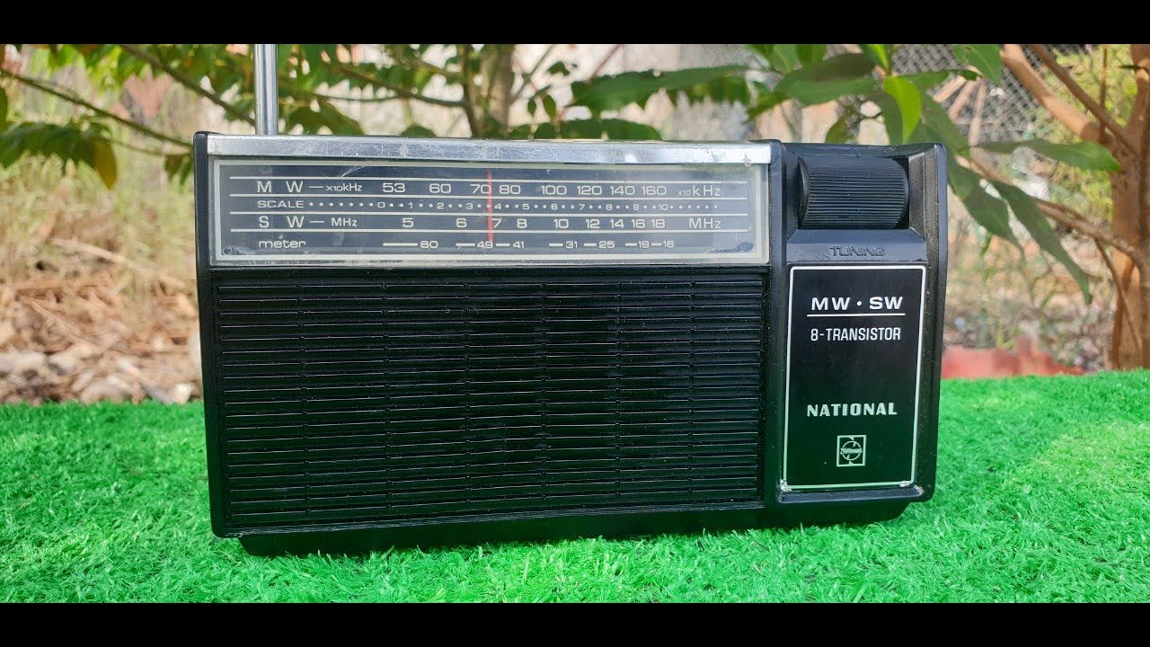 Radio Shortwave National R207R | 2 band radio sản xuất năm 1968 AM SW ...