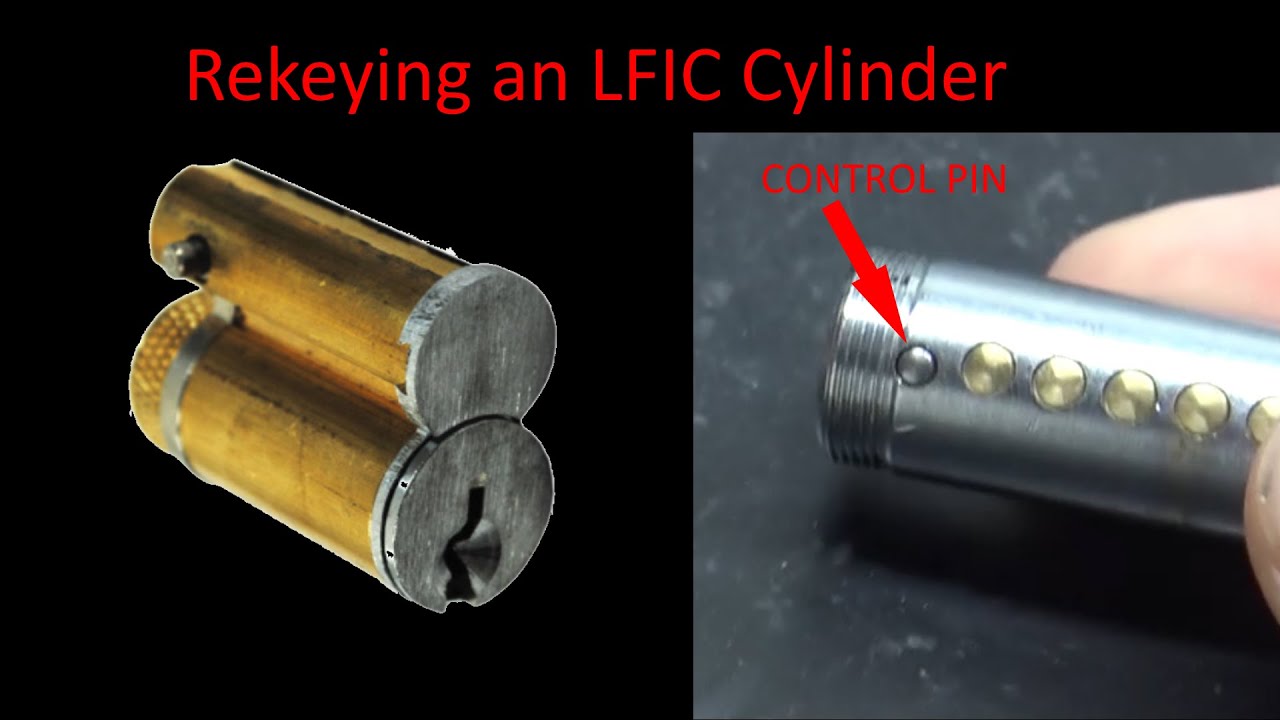 (487) Rekeying an LFIC Cylinder - YouTube
