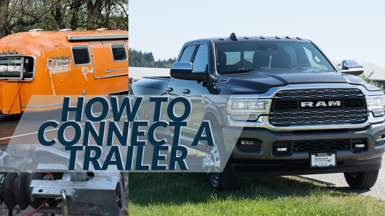 HOW TO connect a TRAILER to a RAM 3500! - YouTube