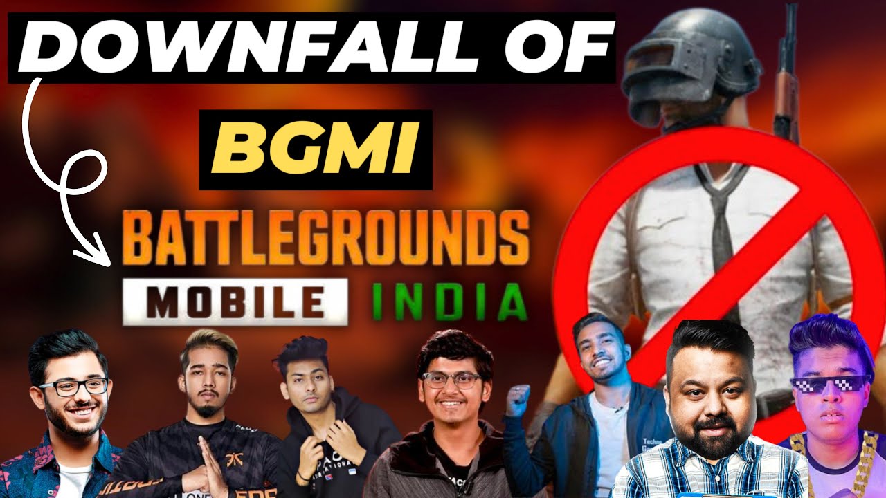 DOWNFALL OF BGMI !! THE ROAST OF GAMING YOUTUBERS 🤬🔥 - YouTube