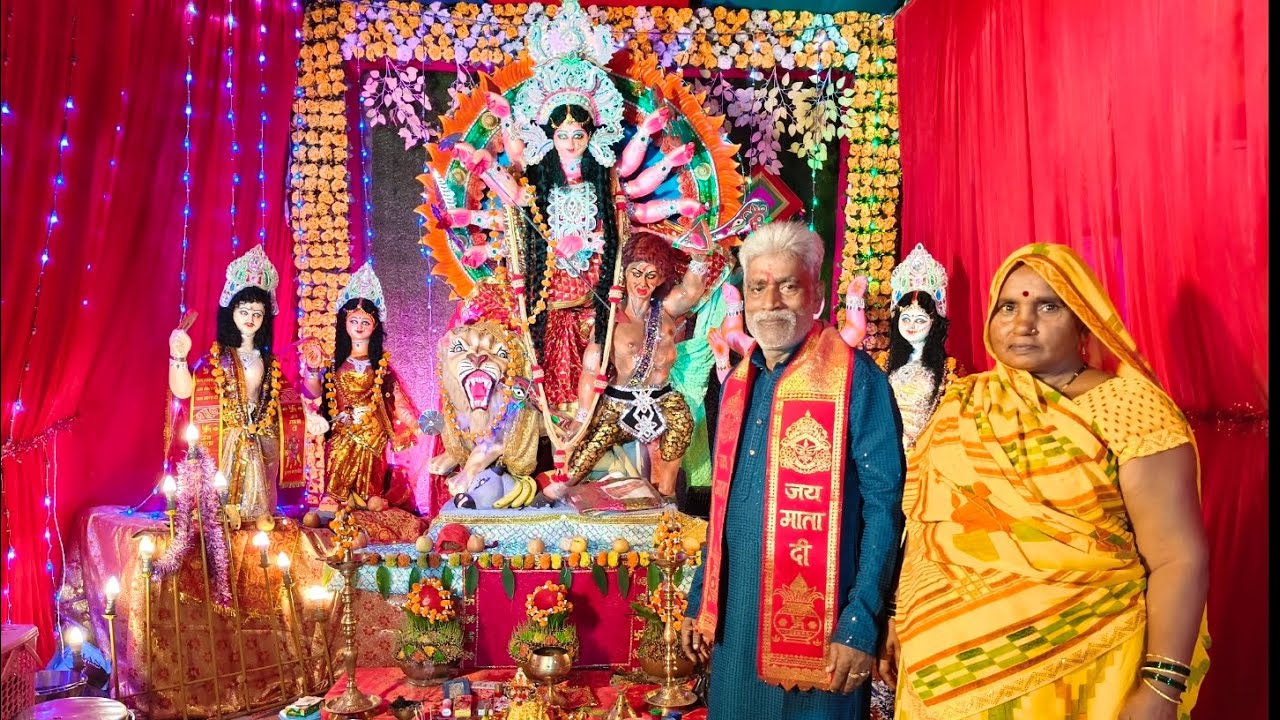 Jag Mag jag Mag Aarti hone lagi hai / saray Hari Narayan/durga puja ...