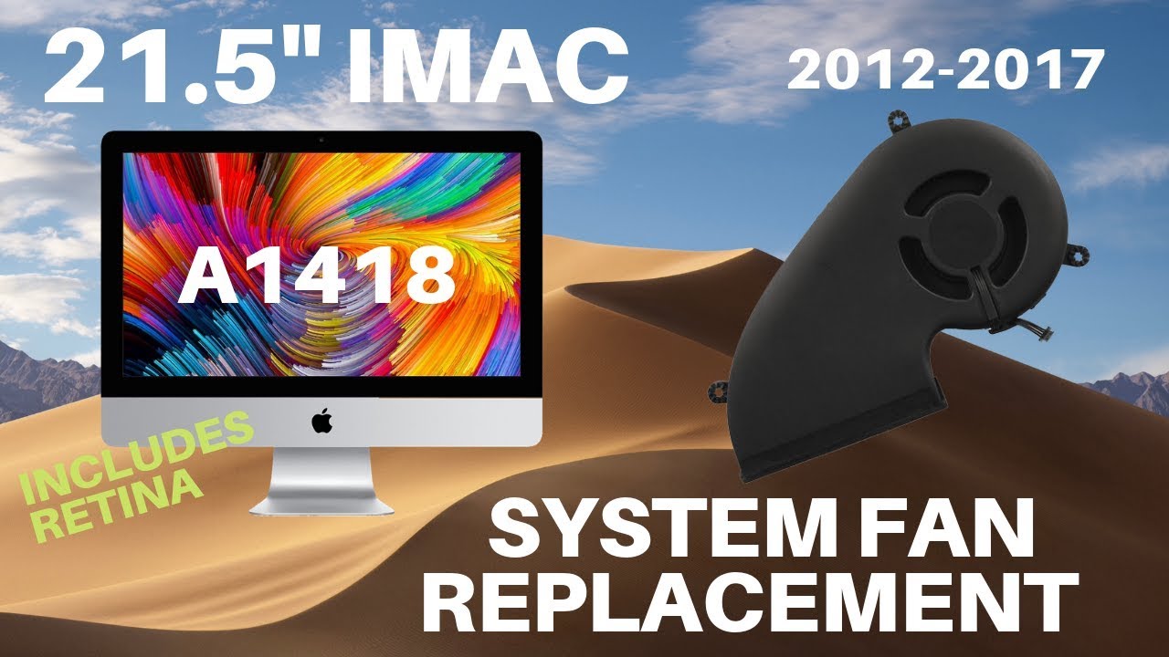 ️🖥️🛠️ 21.5" iMac System Fan Replacement 2012-2017 (Including Retina ...