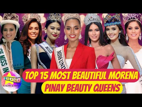 Top 15 Most Beautiful Morena Pinay Beauty Queens - YouTube