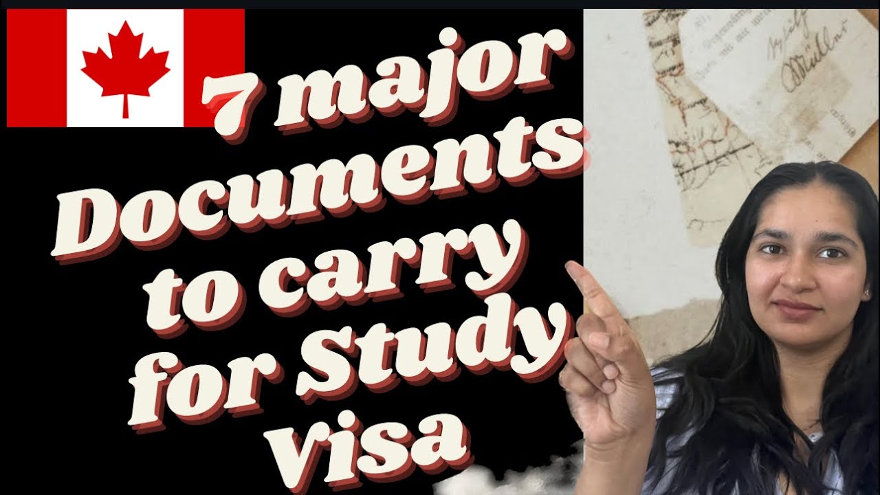 Complete Checklist 📑: Canadian Study Visa Documents 2023 🎓 | Watch this ...