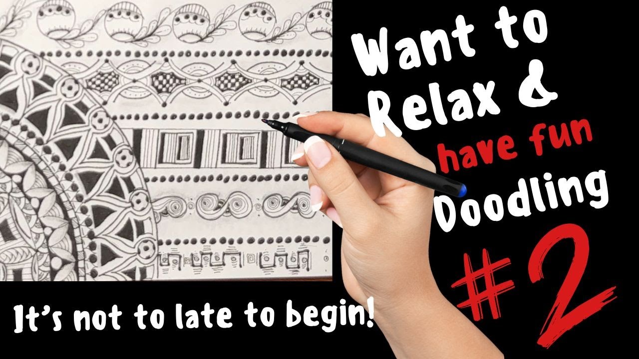 Part 2 Random Doodle Tutorial- Easy for Beginner But also a Challenge # ...