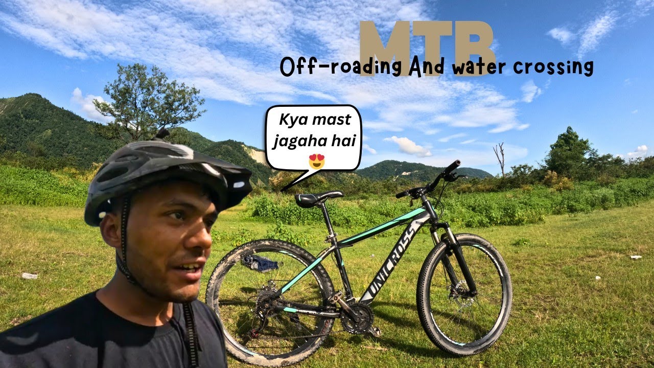 MTB Off-road Trail Ride And water 🌊 crossing / Beautiful mountain Scenery 😍 / MTB vlogs #mtb ...