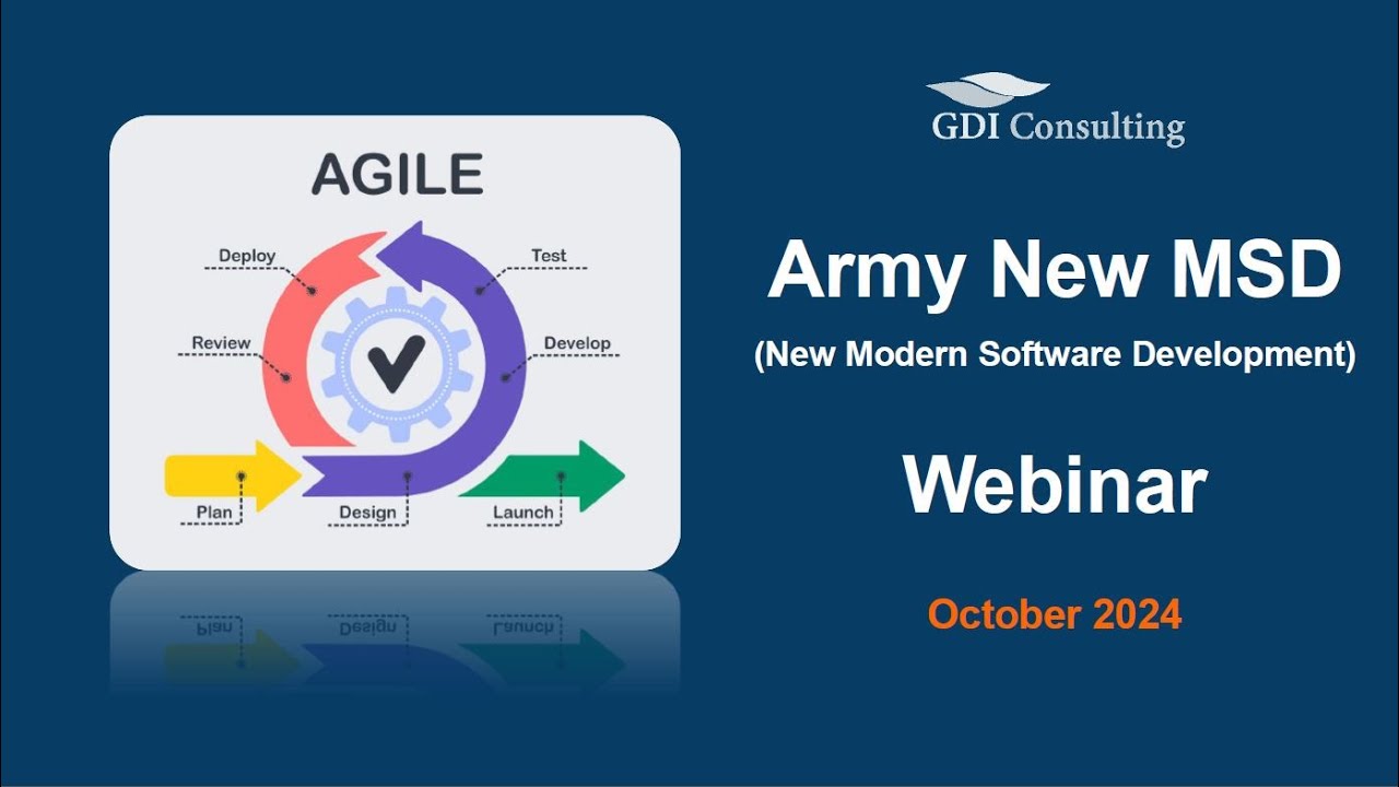 Army New MSD Solicitation Webinar: An Essential Guide - by GDIC Oct 9 ...