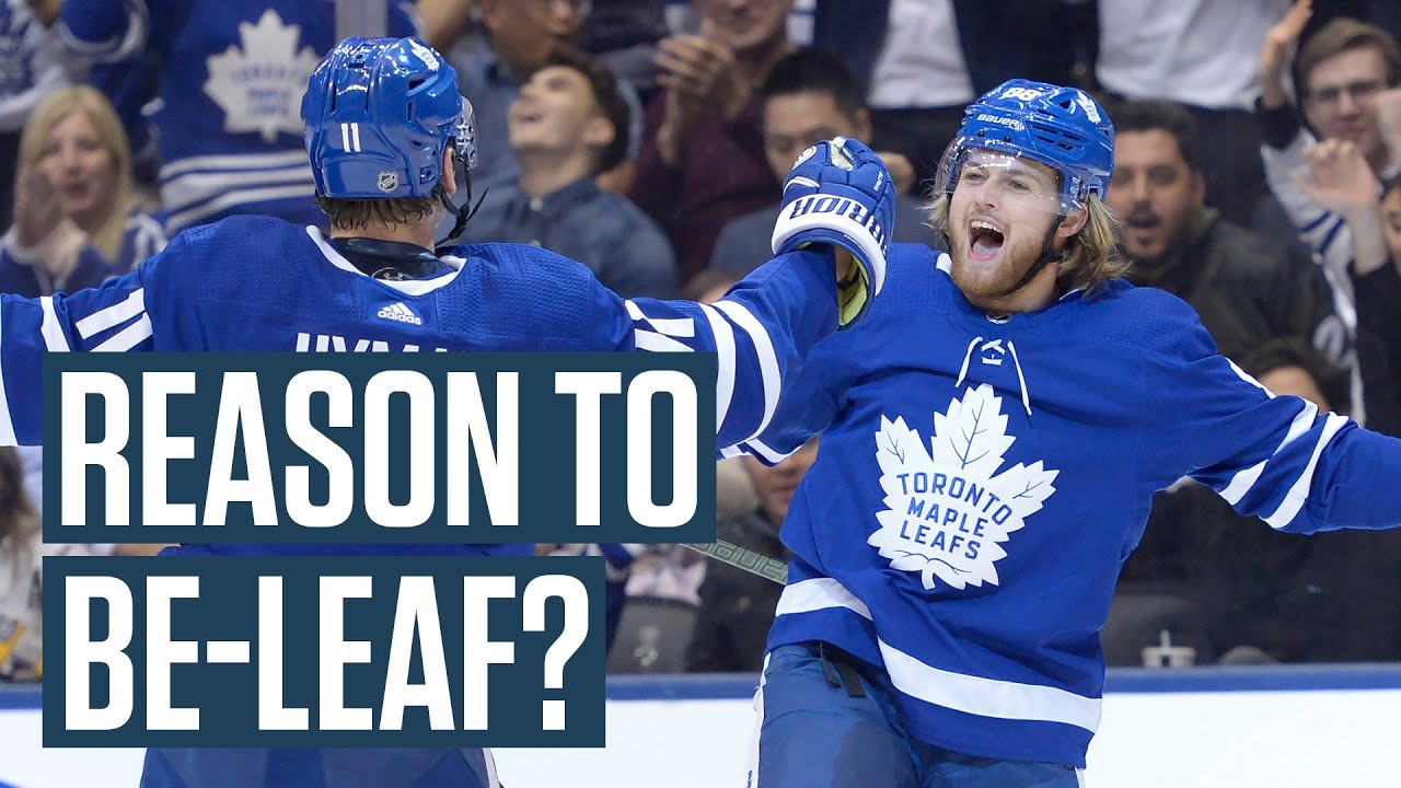 Maple Leafs Show Some Fight In Bounce Back Win Over Penguins - YouTube