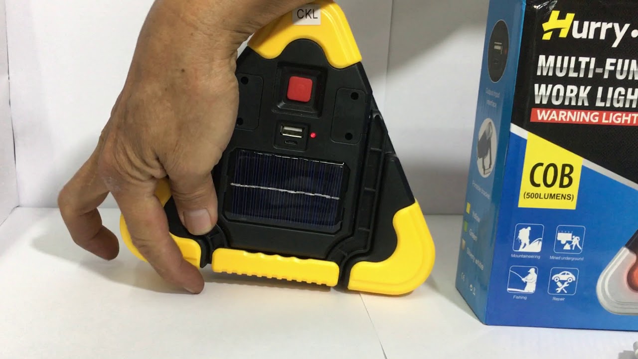 Multi-Function work light ไฟฉายและไฟฉุกเฉิน - YouTube