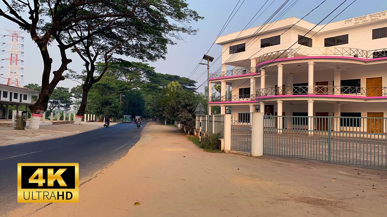 4K Bangladeshi walking tour 2023 | Noapara, Raozan 4K walking tour ...