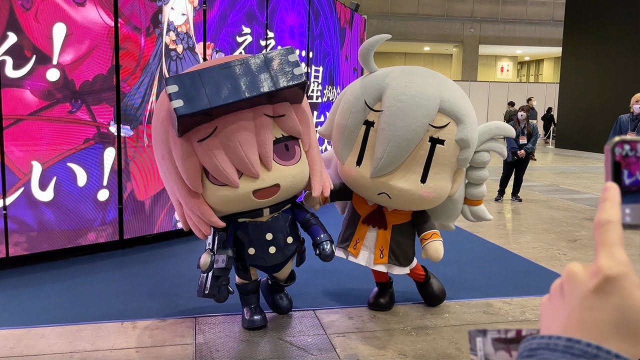 【FGO】老若男女問わず大人気なリヨオルガマリー所長 アニメジャパン2023 - YouTube