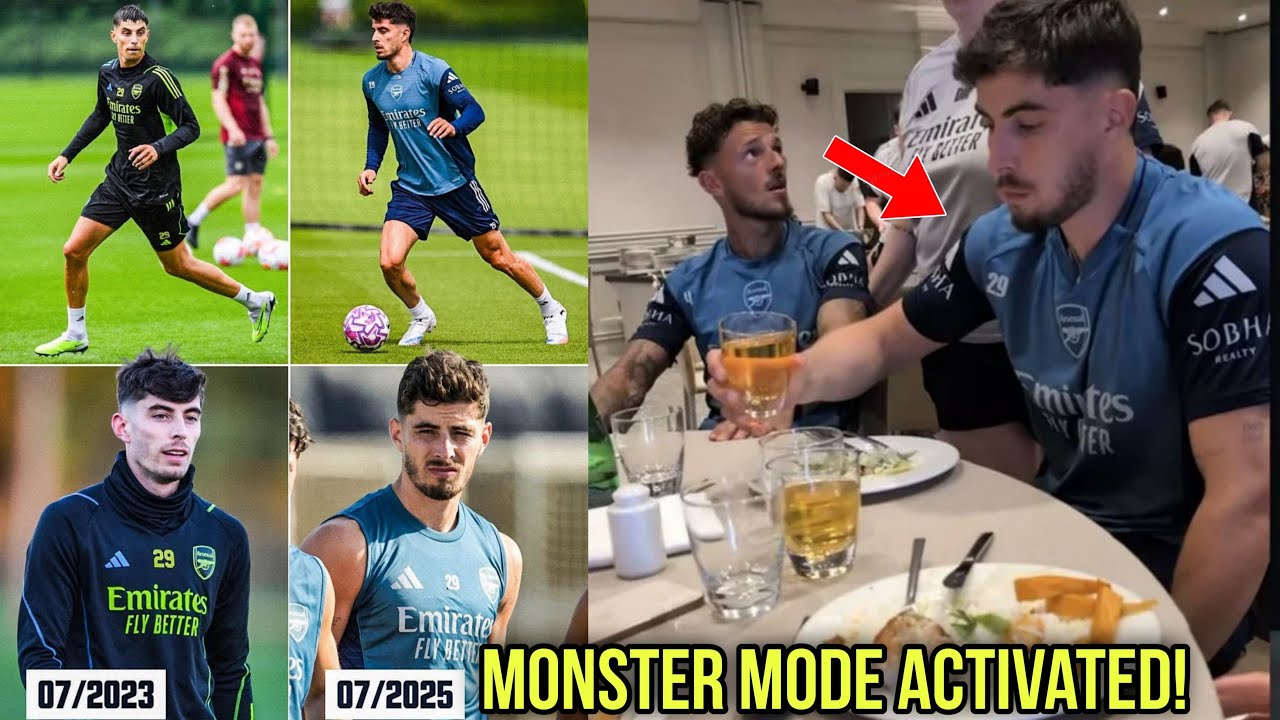 Havertz BULKS UP! Fans Shocked by His Pre‑Season Physique! - YouTube