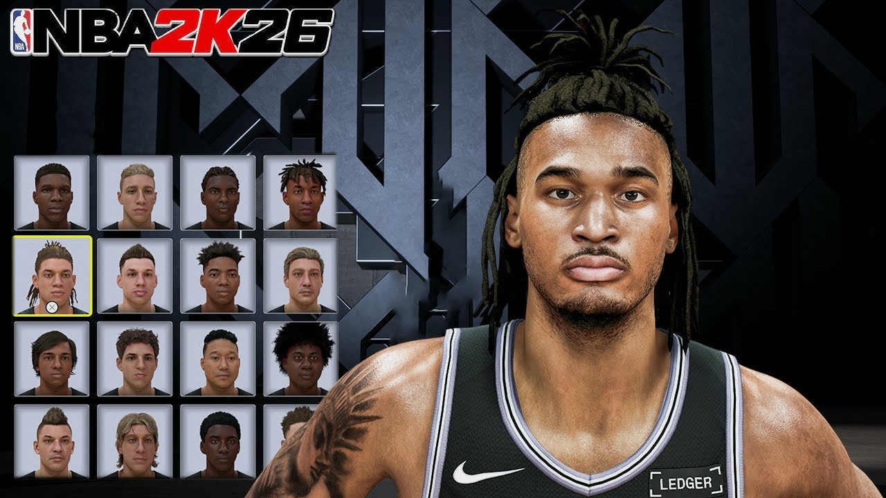 Best Stephon Castle Face Creation NBA 2K26 - YouTube