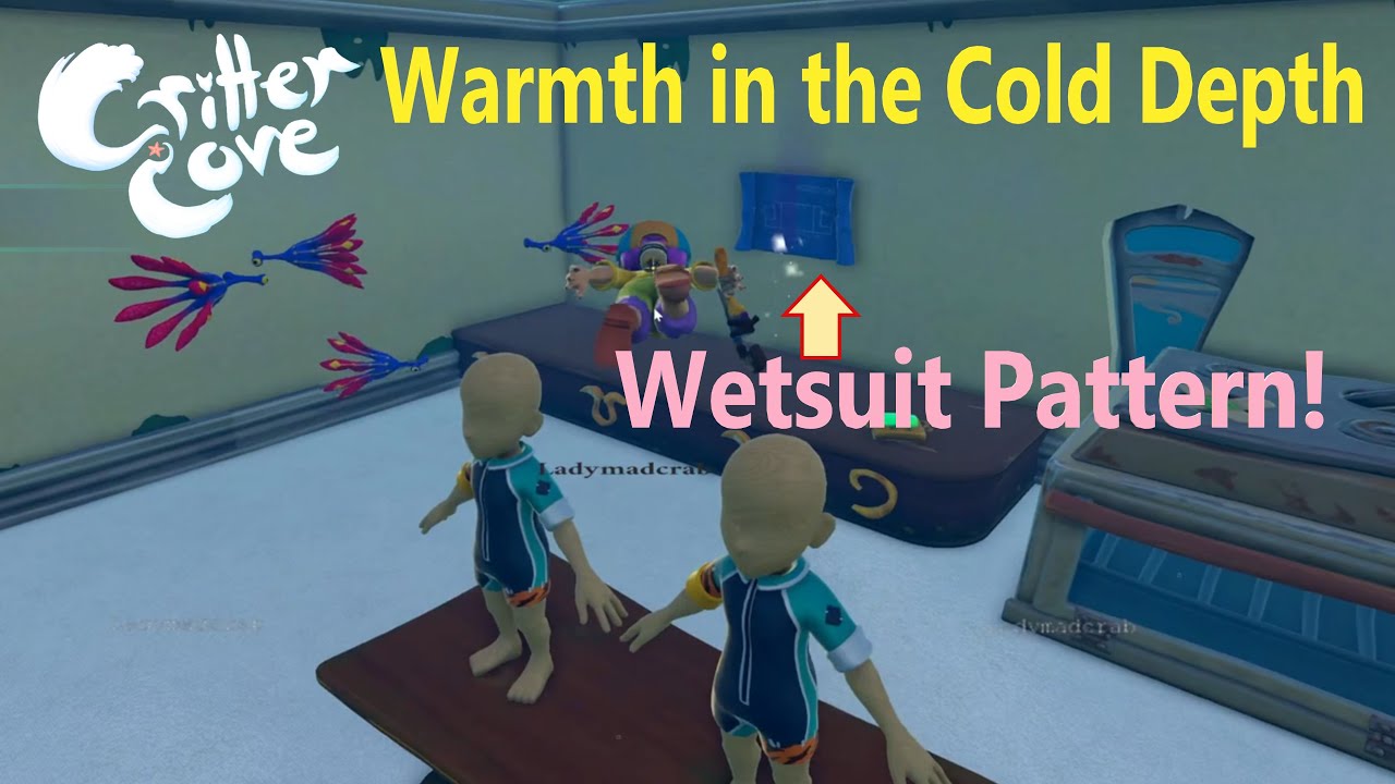 Warmth in the Cold Depth / Wetsuit Pattern - CRITTER COVE - YouTube