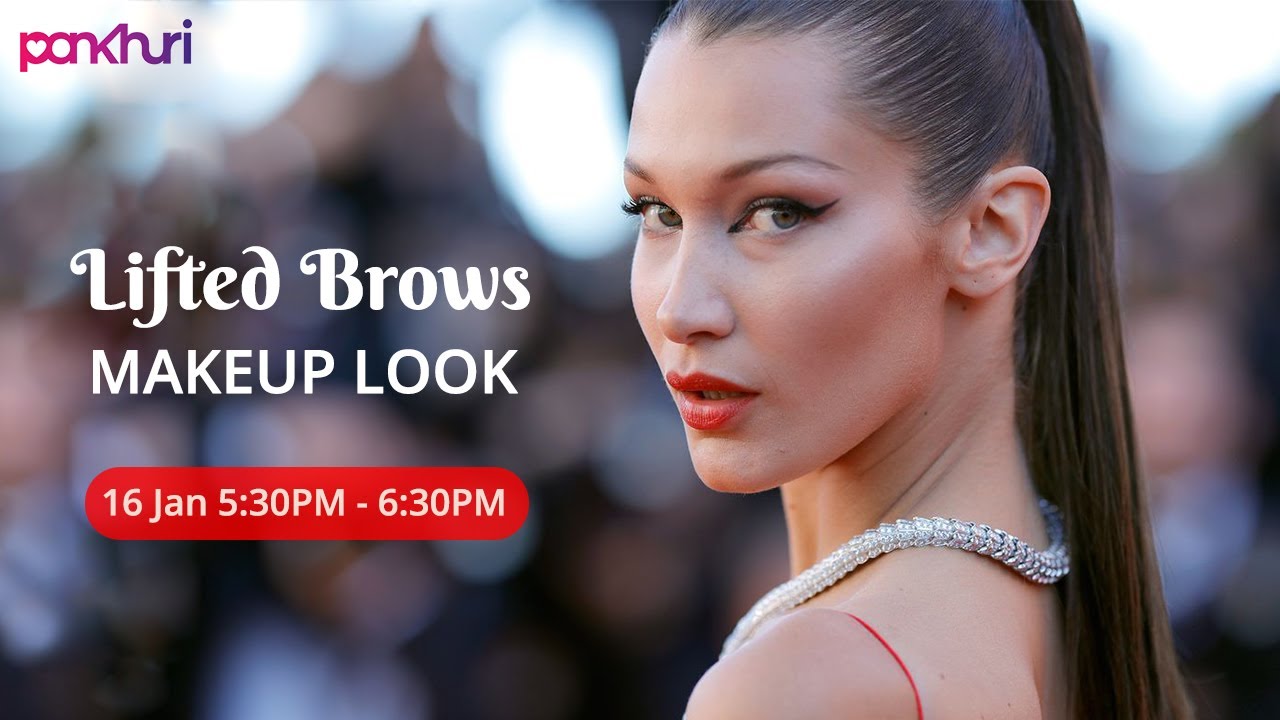 Lifted Brows Makeup Look Laxmi - YouTube