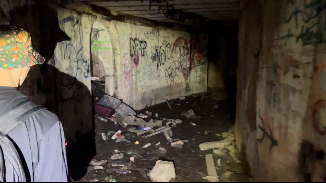 Exploring the ABANDONED CATACOMBS of Baltimore (Crazy Infestation ...