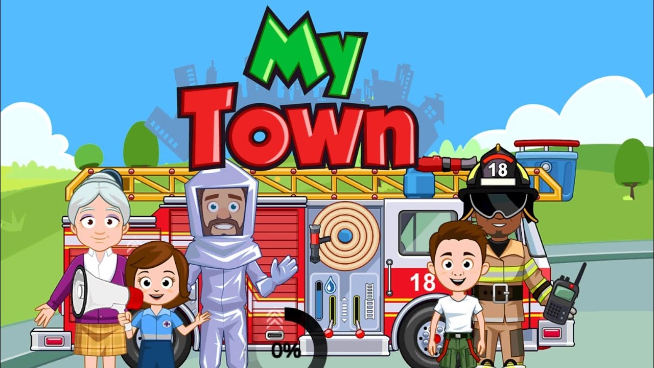 Fireman, Firefighter and Fire Station Game for KIDS - YouTube