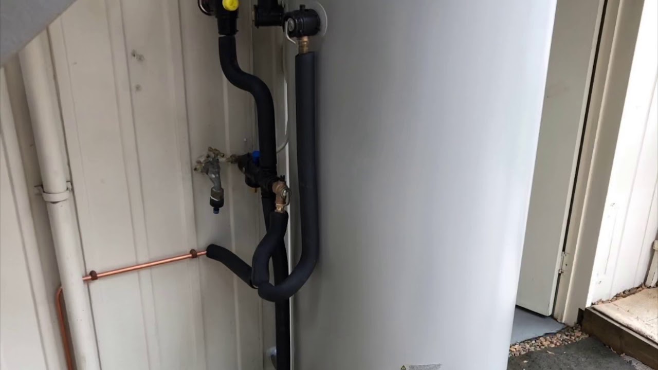 Relocation Hot Water Heater - YouTube