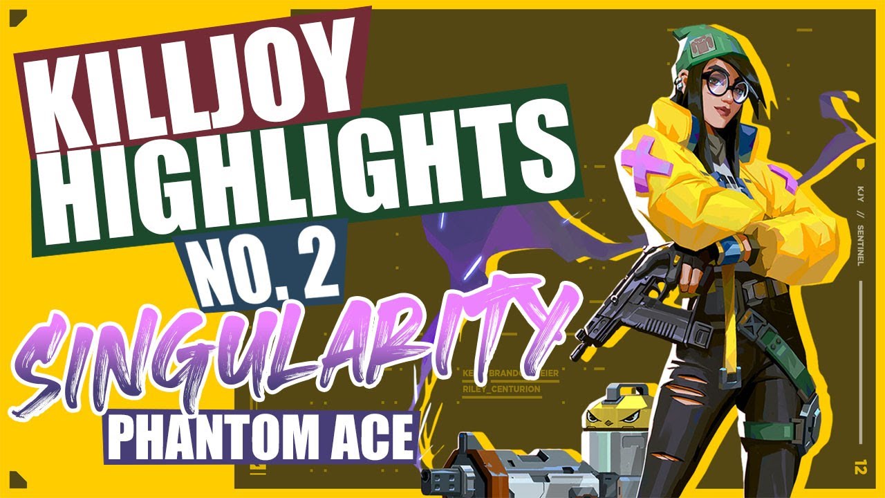 SINGULARITY PHANTOM ACE NO. 2 - KILLJOY | Valorant | YUI - YouTube