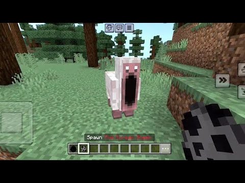 I Found Screaming SHEEP Mod Minecraft PE addons - YouTube
