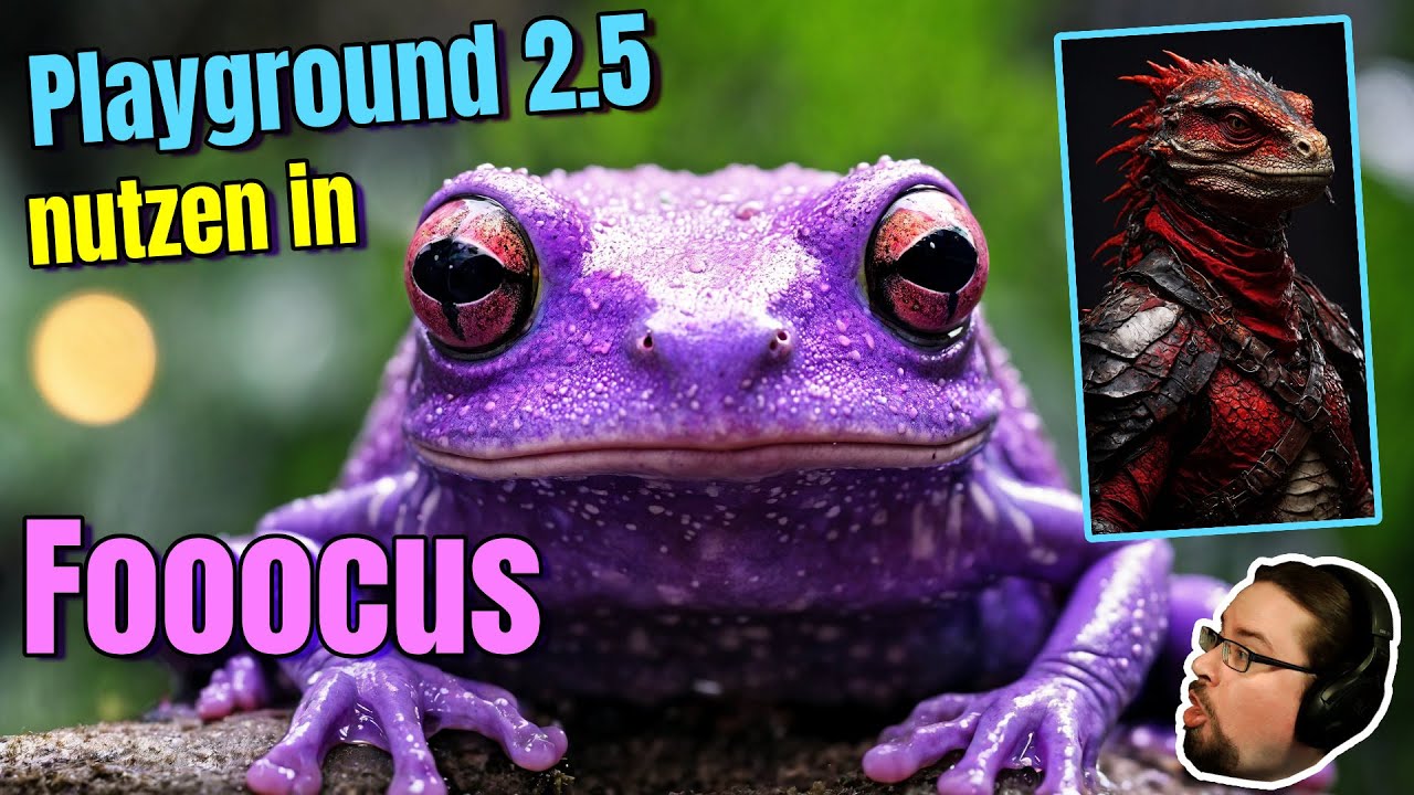 Playground 2.5 für geniale Ai Art in Fooocus nutzen - YouTube
