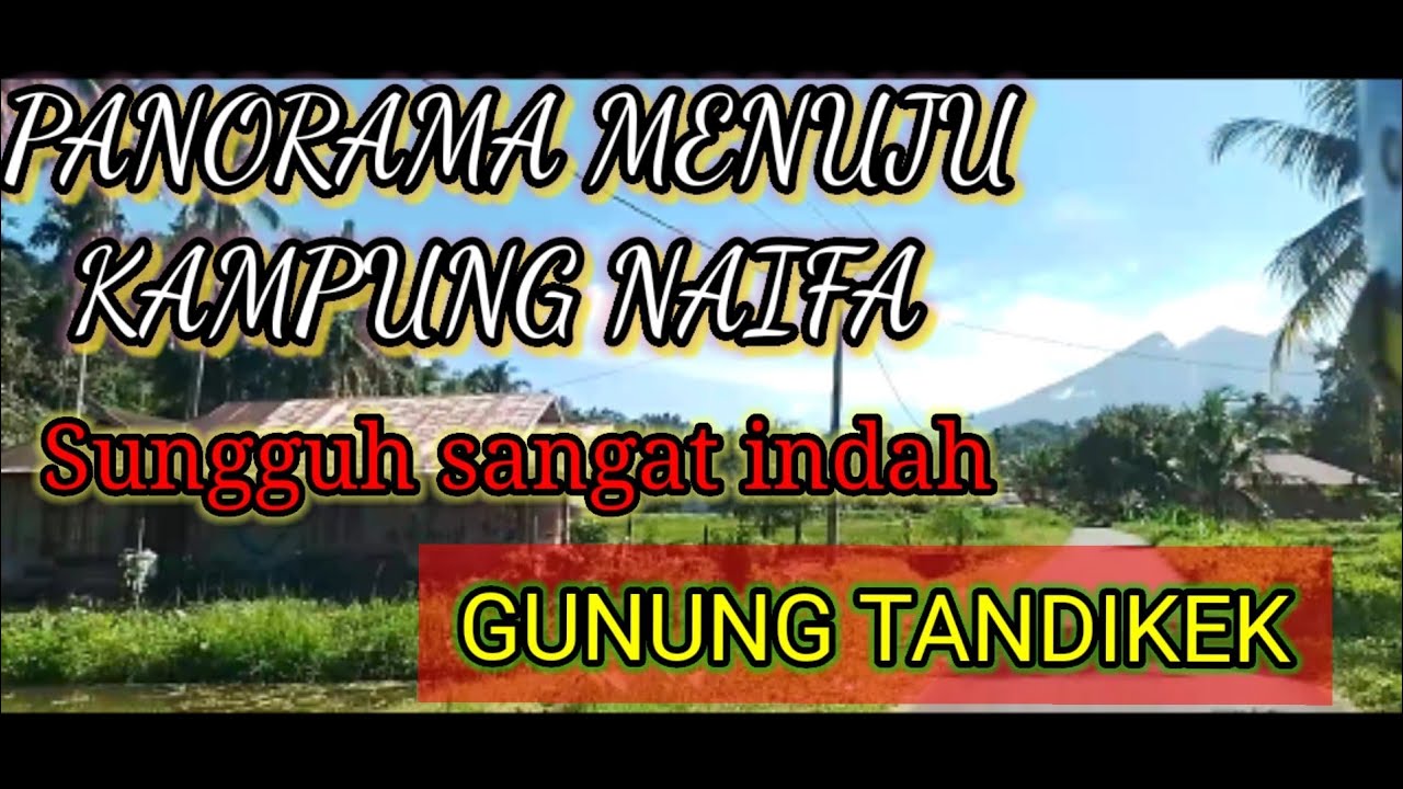 DESTINASI WISATA GUNUNG⛰️ TANDIKEK PARIAMAN ‼️ SUNGGUH INDAH 😍 ...