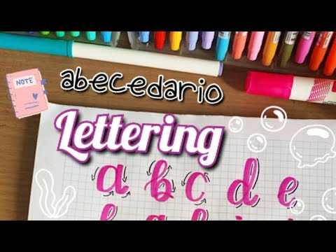 Abecedario Lettering, pasos básicos parte 2 - YouTube